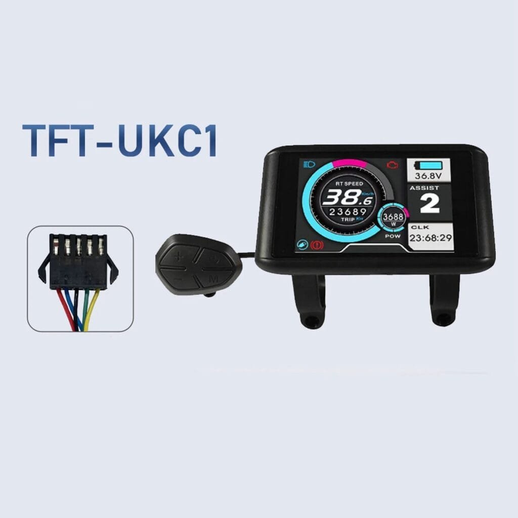 TFT-UKC1 Colour Display SM Connector Electric Display Panel ABS 5V LCD ...